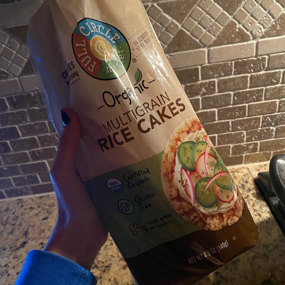 Organic Multigrain Rice Cakes from Full Circle Market - Vegan Product ...