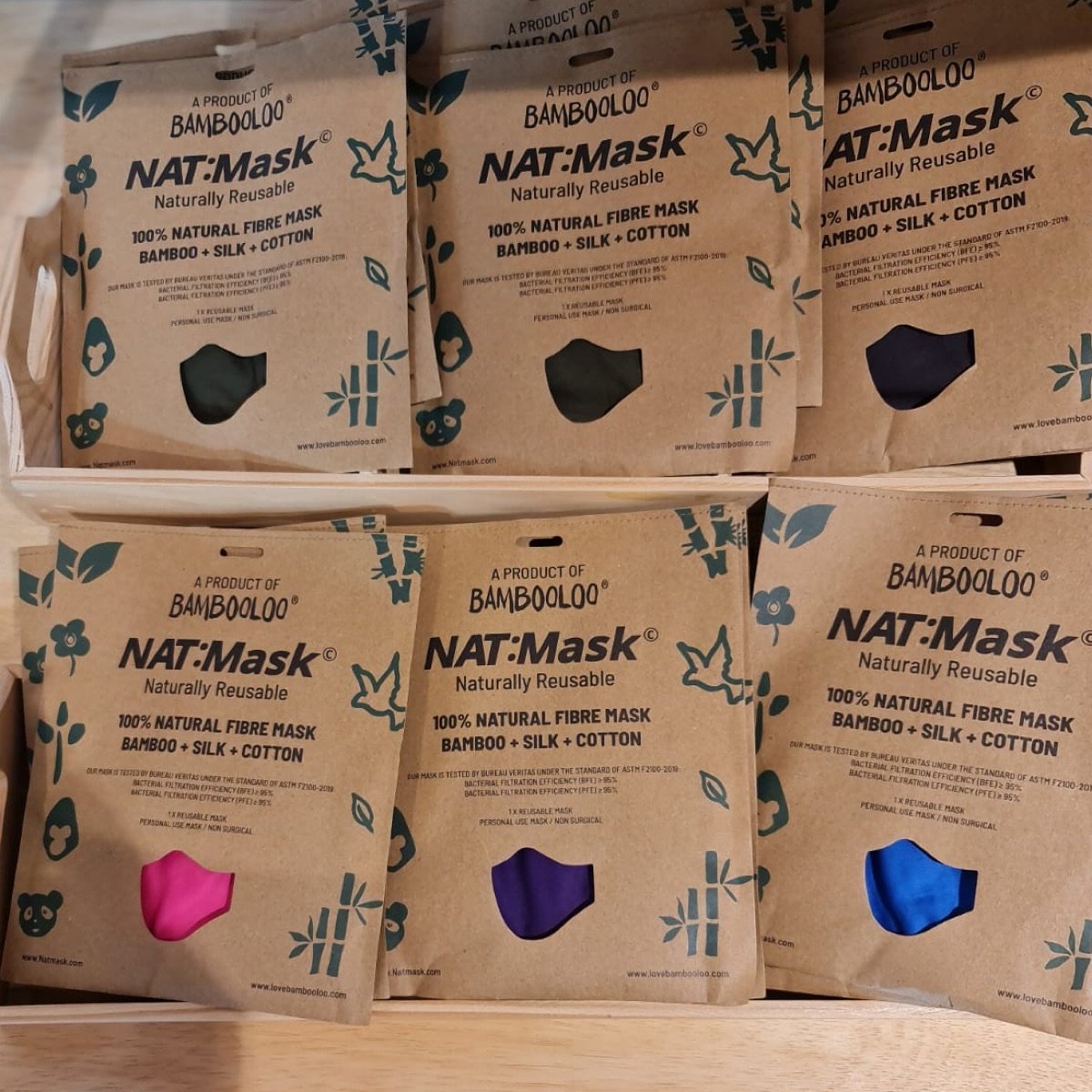 Nat: Mask from Bambooloo - Vegan Product Reviews & Ratings | abillion