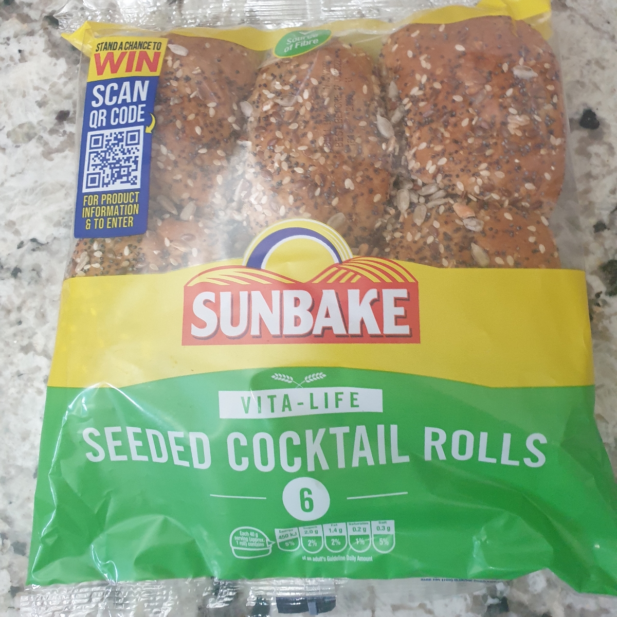 Seeded Cocktail Rolls from Sunbake - Vegan Product Reviews & Ratings ...