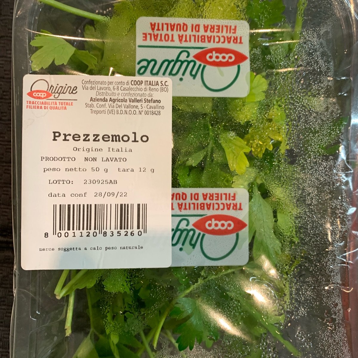 prezzemolo from Origine Coop - Vegan Product Reviews & Ratings | abillion