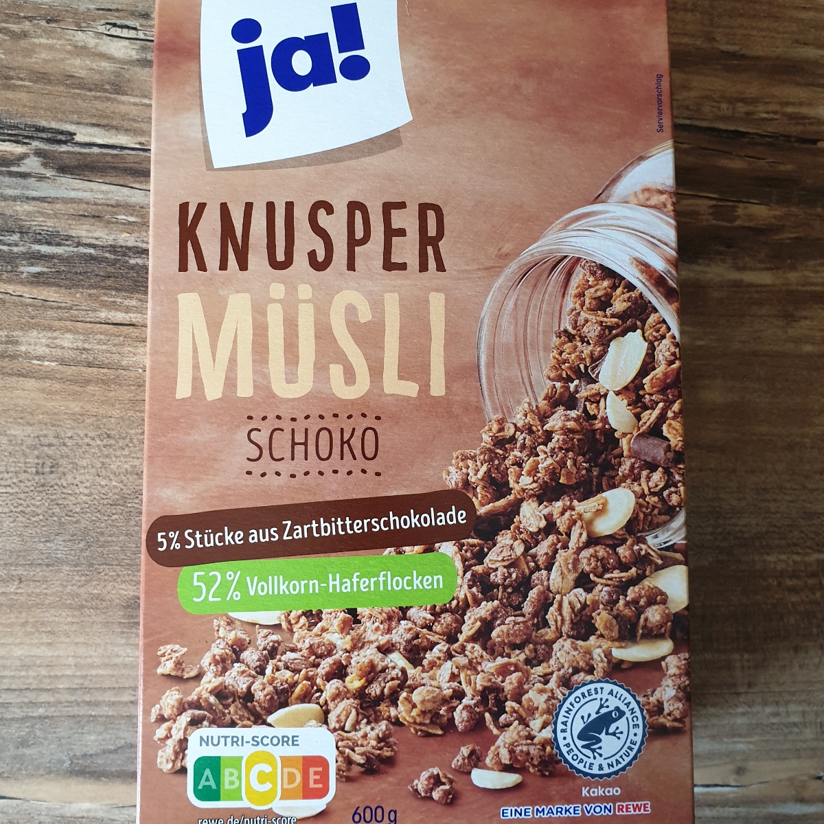 Knusper musli from Rewe - Vegan Product Reviews & Ratings | abillion