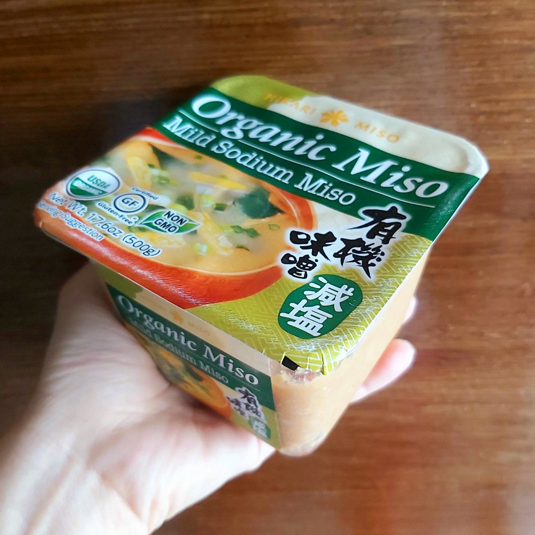 Organic - Mild sodium miso from Hikari Miso - Vegan Product Reviews & Ratings | abillion