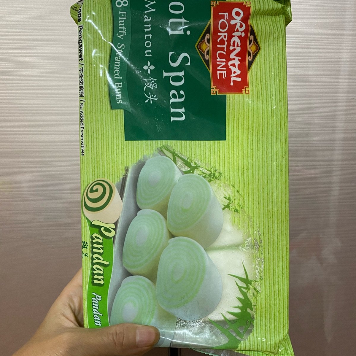 Roti Span Pandan from Oriental Fortune - Vegan Product Reviews & Ratings | abillion