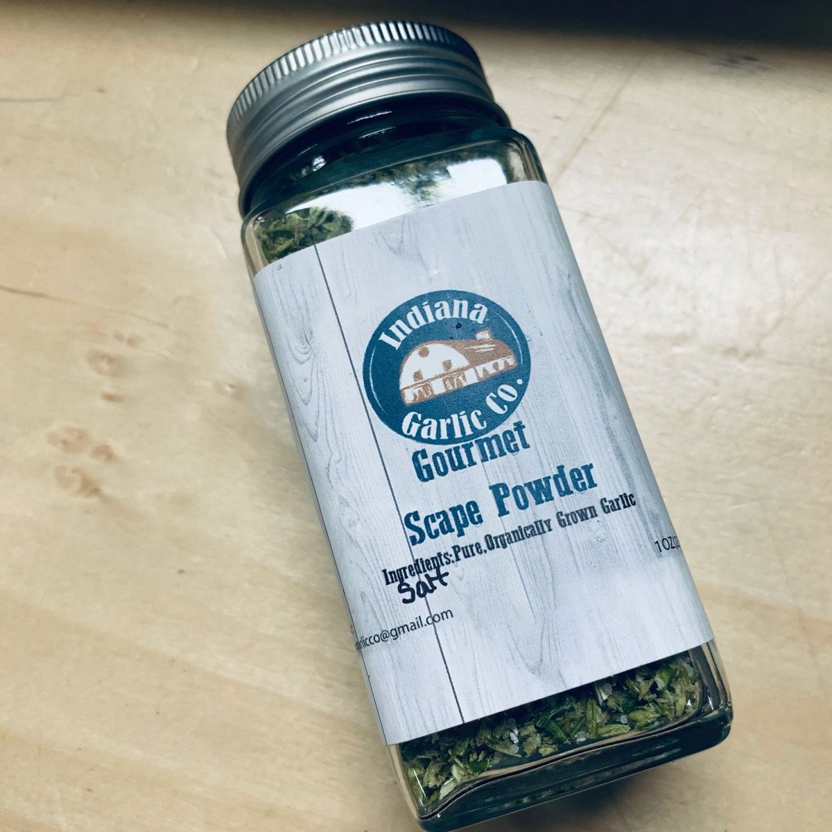 Gourmet Scape Powder from Indiana Garlic Co. - Vegan Product Reviews ...