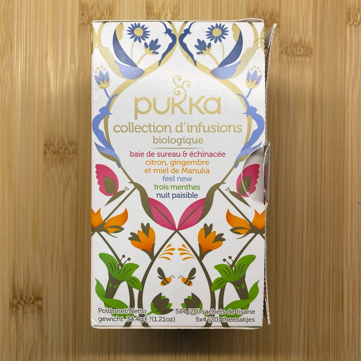 Collection d'infusion biologique from Pukka - Vegan Product Reviews ...