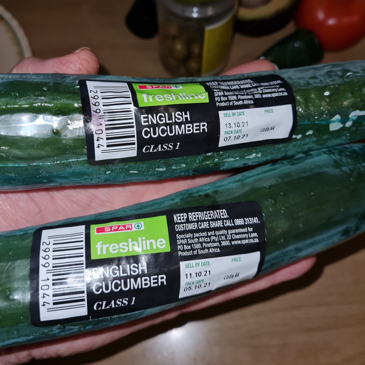 Raw Cucumber from Spar - Vegan Product Reviews & Ratings | abillion