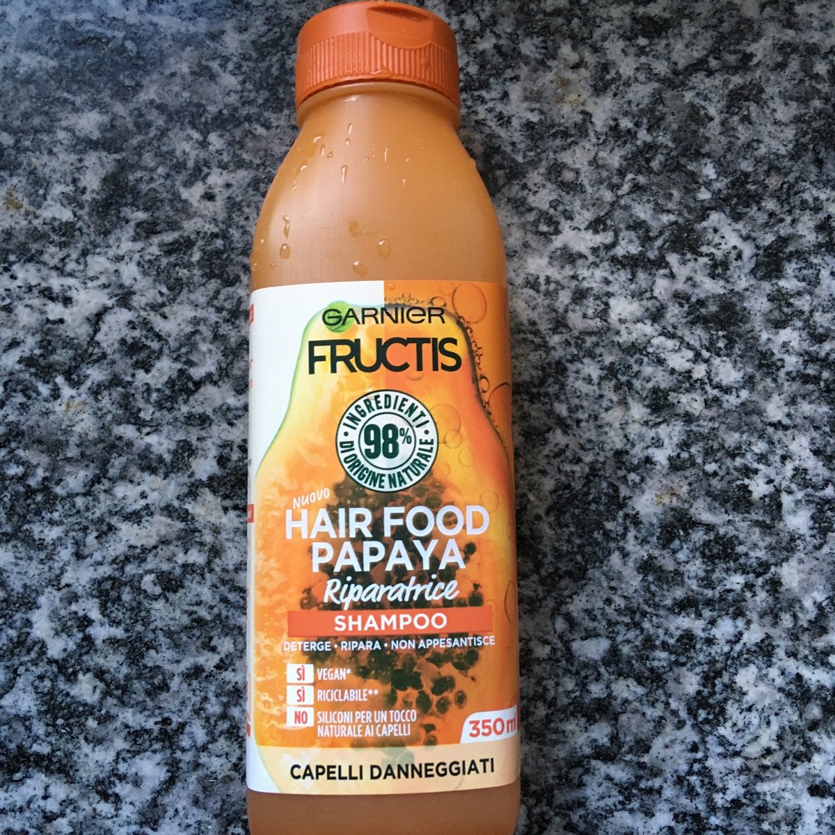 Fructis Hair Food Papaya Shampoo from Garnier - Vegan Product Reviews ...
