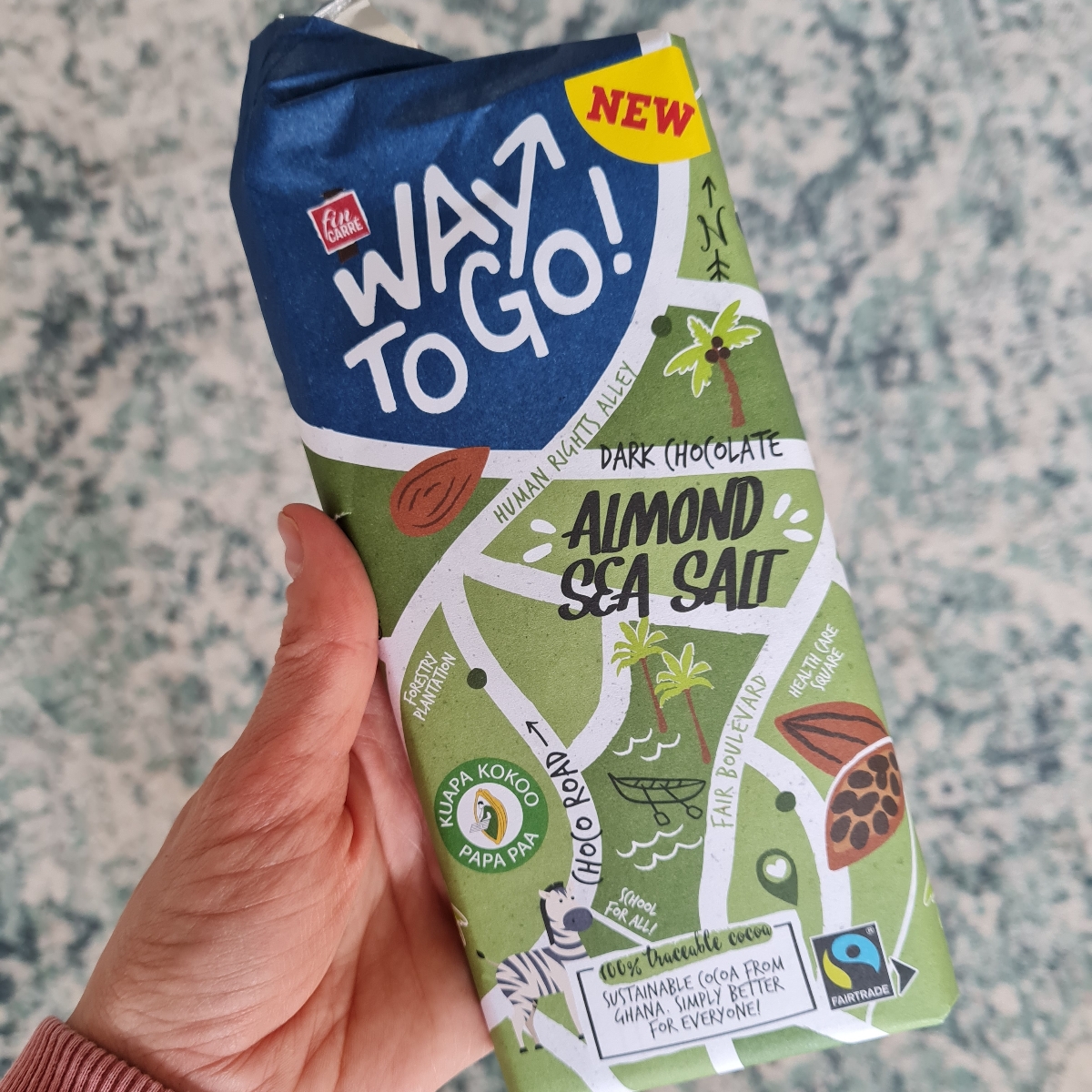 Way to go! - Almond Sea Salt Review | abillion