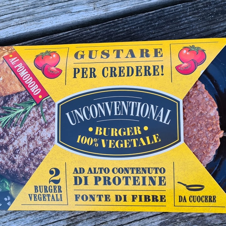 Unconventional Burger Vegetale Al Pomodoro - Tomato Burger Review ...