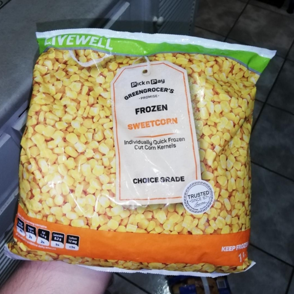 Frozen Sweetcorn from Pick n Pay - Vegan Product Reviews & Ratings ...