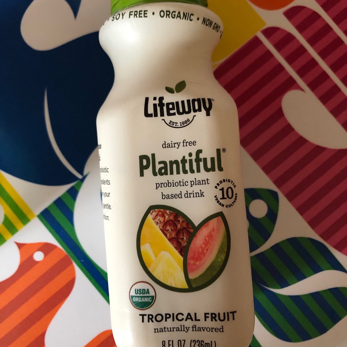 Plantiful - Probiotic Plant Based Drink - Tropical from Lifeway - Vegan ...