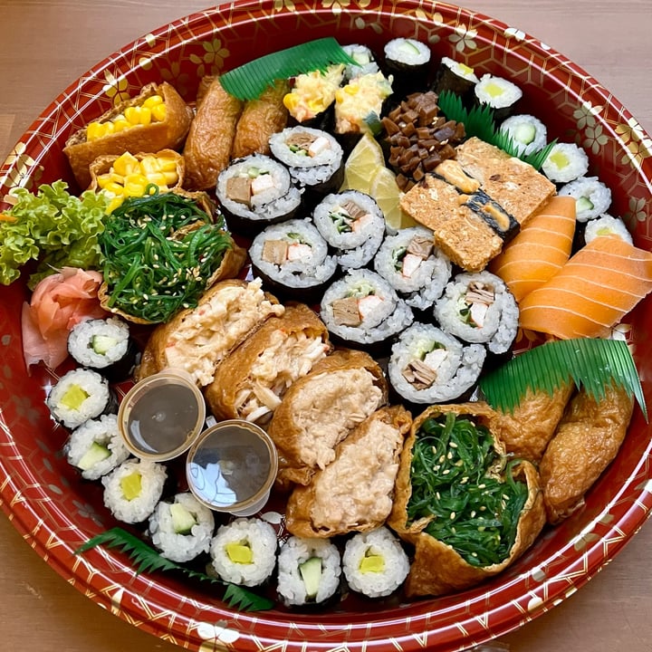 Saute Sushi Paya Lebar, Singapore Vegan Umai Platter Review | abillion