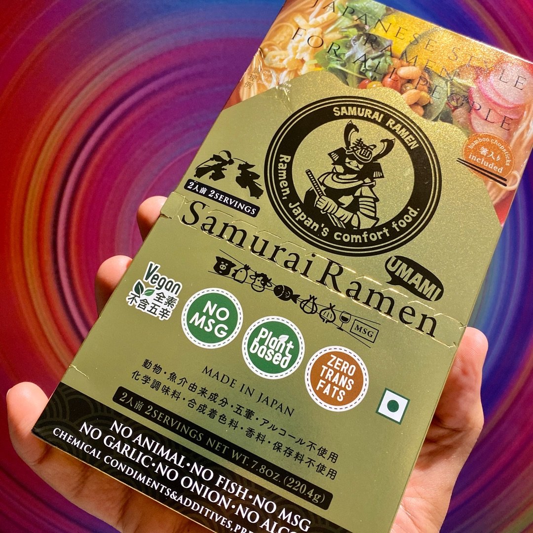 Samurai Ramen from Higashimaru - Vegan Product Reviews & Ratings | abillion