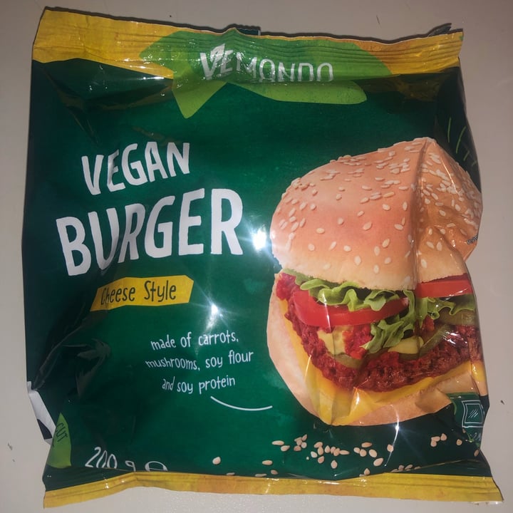 Vemondo Burger Vegan Cheese Style Review | abillion
