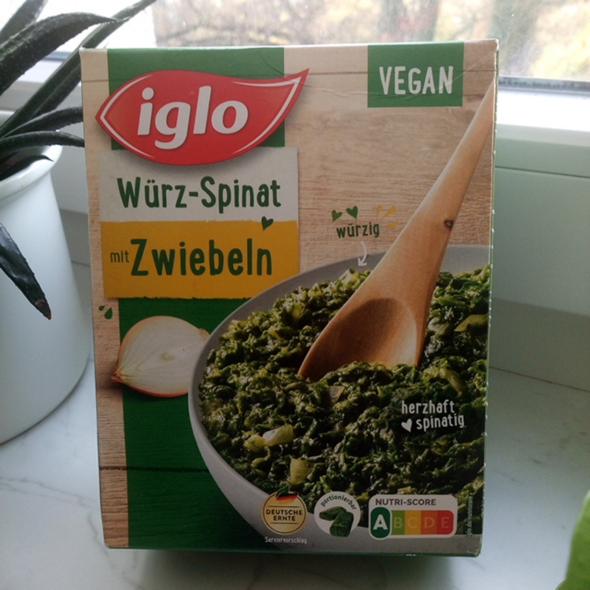 Spinat mit Zwiebeln from Iglo - Vegan Product Reviews & Ratings | abillion