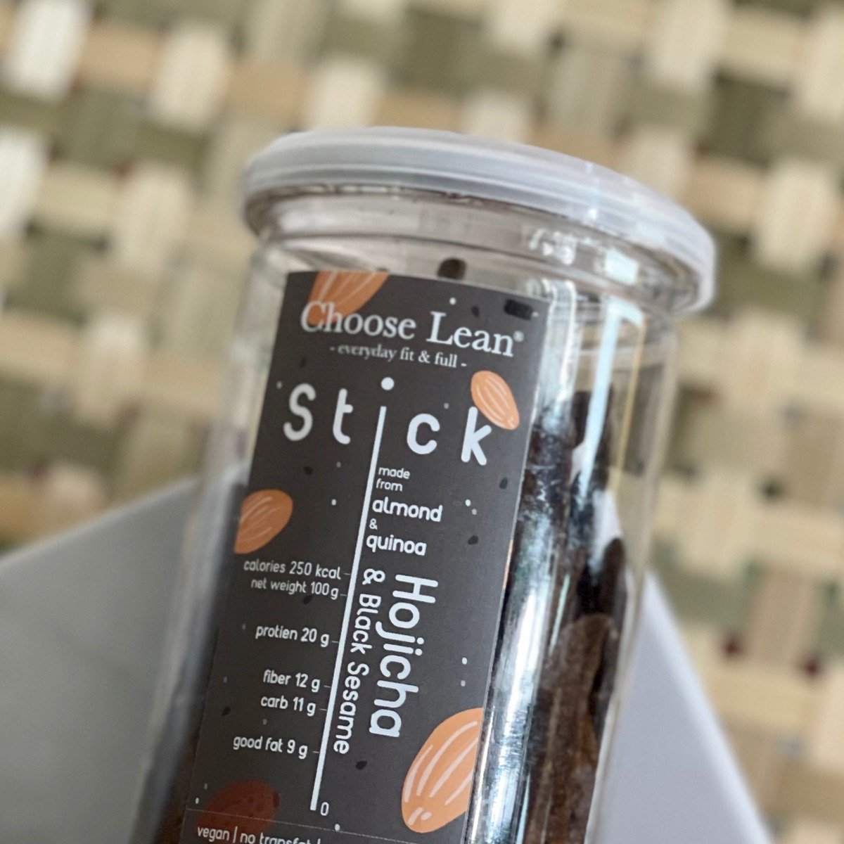 Choose Lean Hojicha and Black Sesame Protein Stick from Peko Peko ...