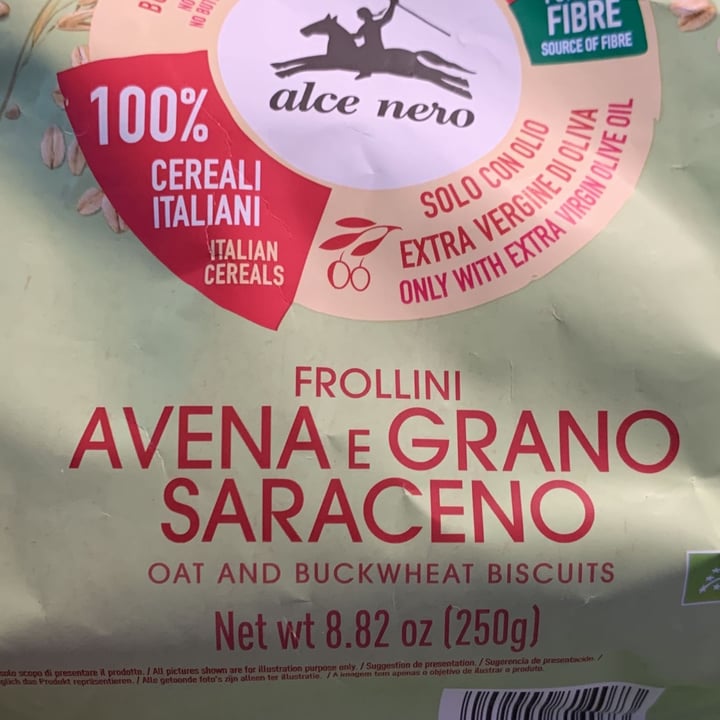 Alce Nero Frollini avena e grano saraceno Review | abillion