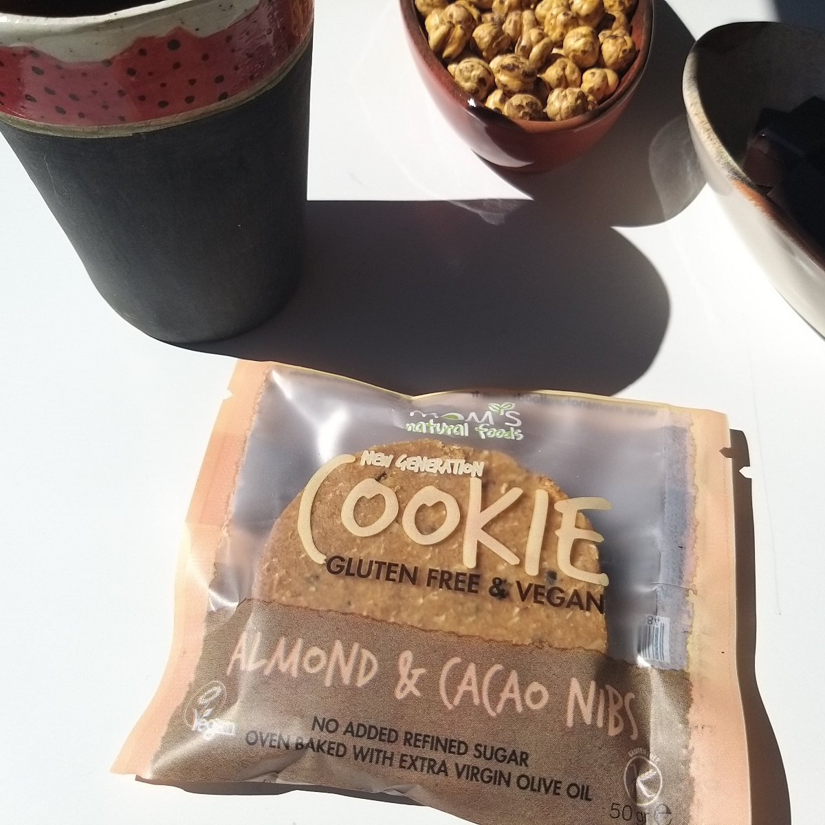 Almond & Cacao nibs Cookie from Mom's natural foods - Vegan Product ...
