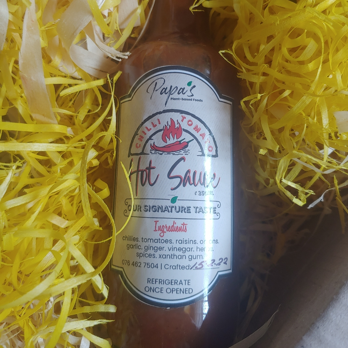 Signature hot sauce from Papa's plant based foods - Vegan Product ...