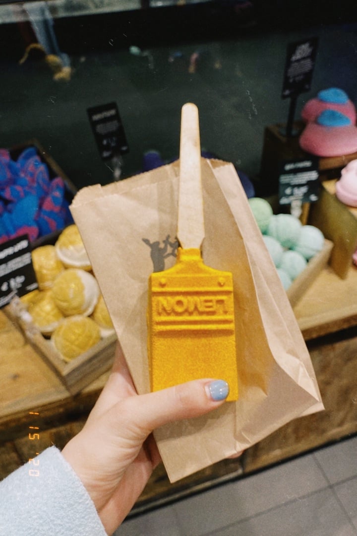 Lemon Bubble Brush from LUSH Fresh Handmade Cosmetics - Vegan Product ...