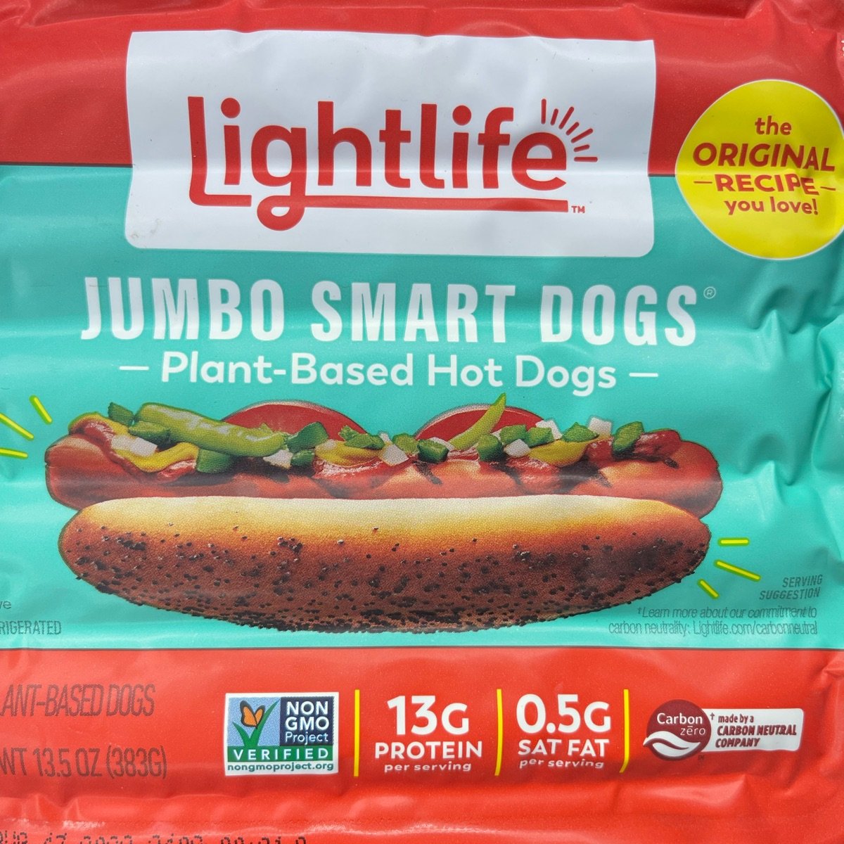 Jumbo Smart Dogs from Lightlife - Vegan Product Reviews & Ratings | abillion