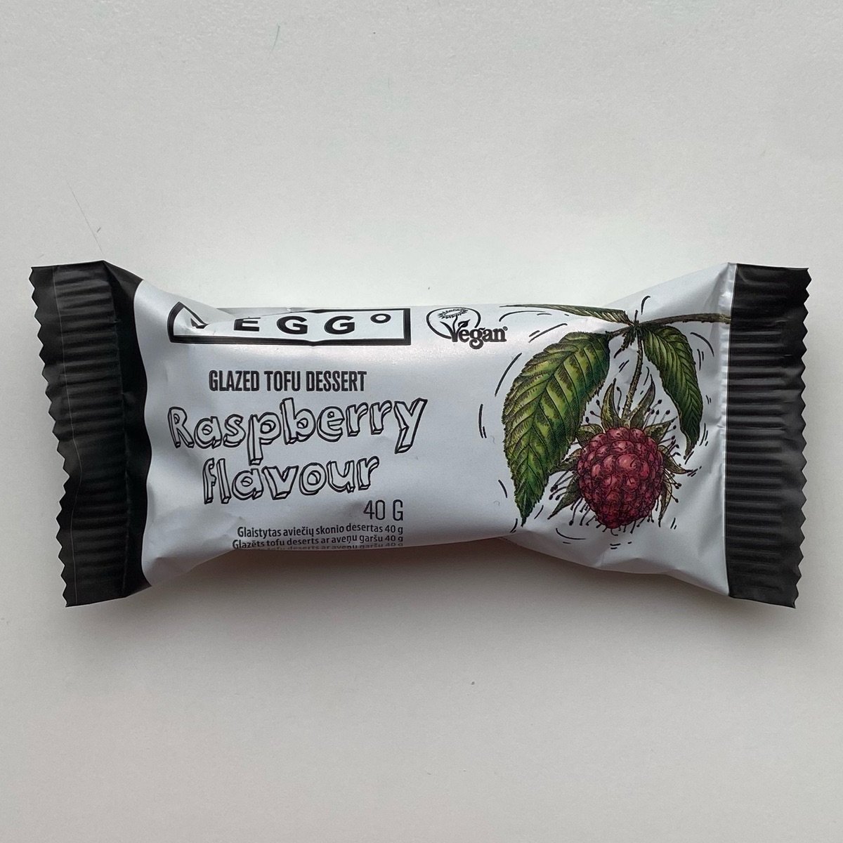 Raspberry Flavour Tofu Bar from Veggo - Vegan Product Reviews & Ratings ...