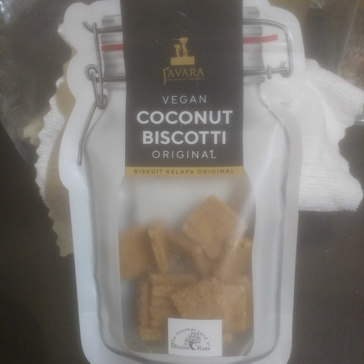 Javara Vegan Coconut Biscotti Reviews | abillion
