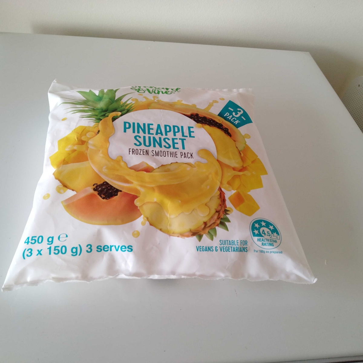 Pineapple Sunset Frozen Smoothie Pack from Orchard & Vine - Vegan ...