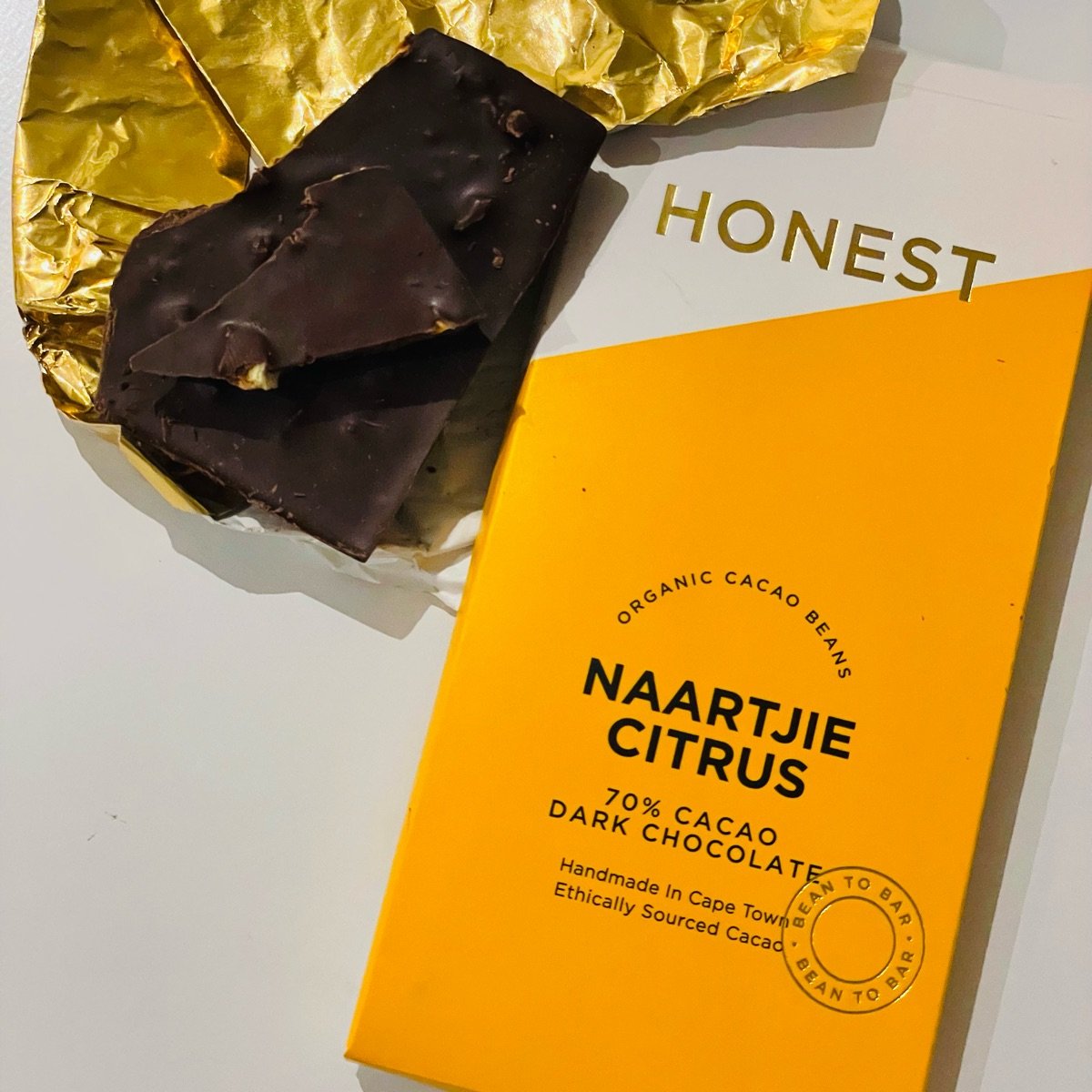 70% Naartje Dark Chocolate from Honest Chocolate - Vegan Product ...