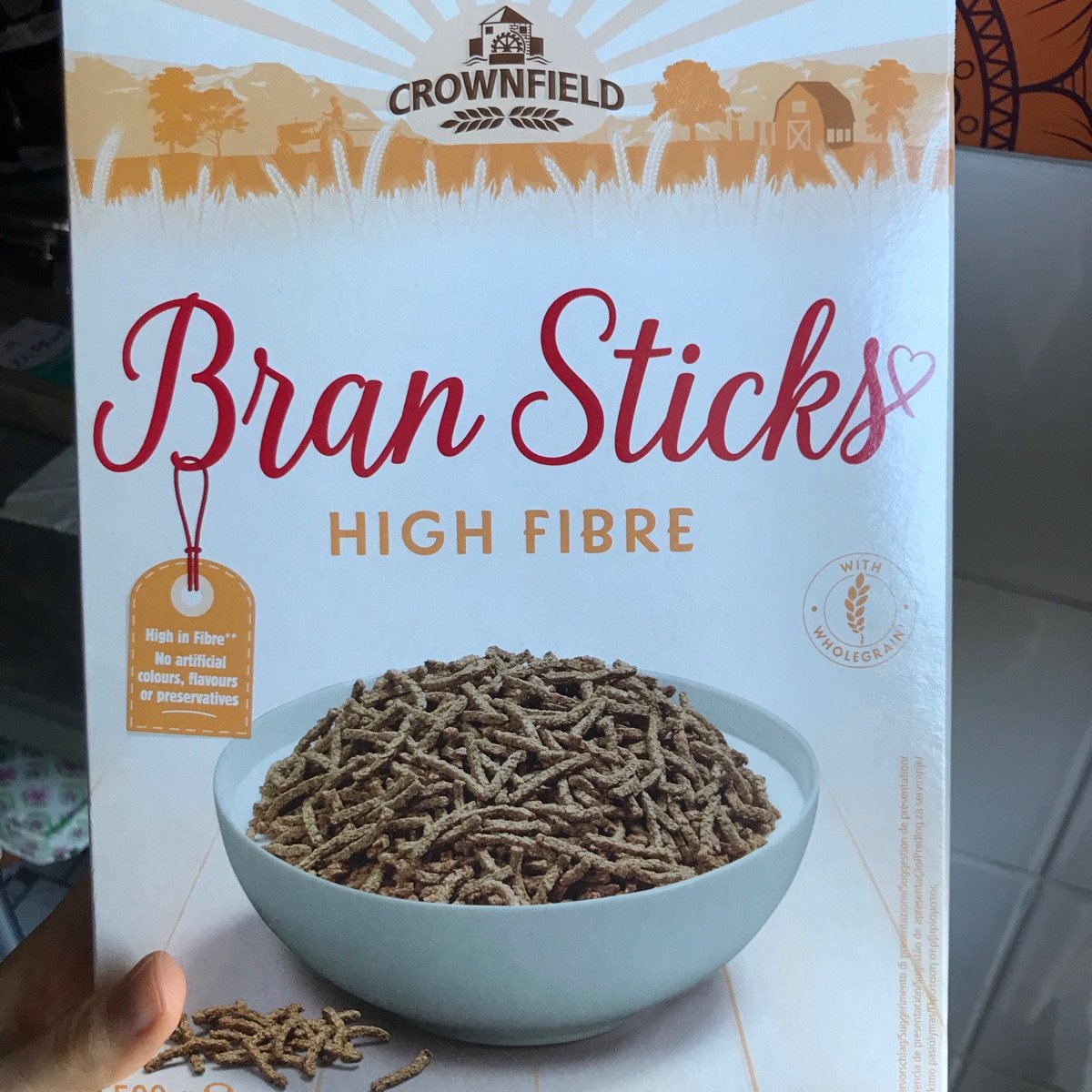 Bran sticks from Crownfield - Vegan Product Reviews & Ratings | abillion