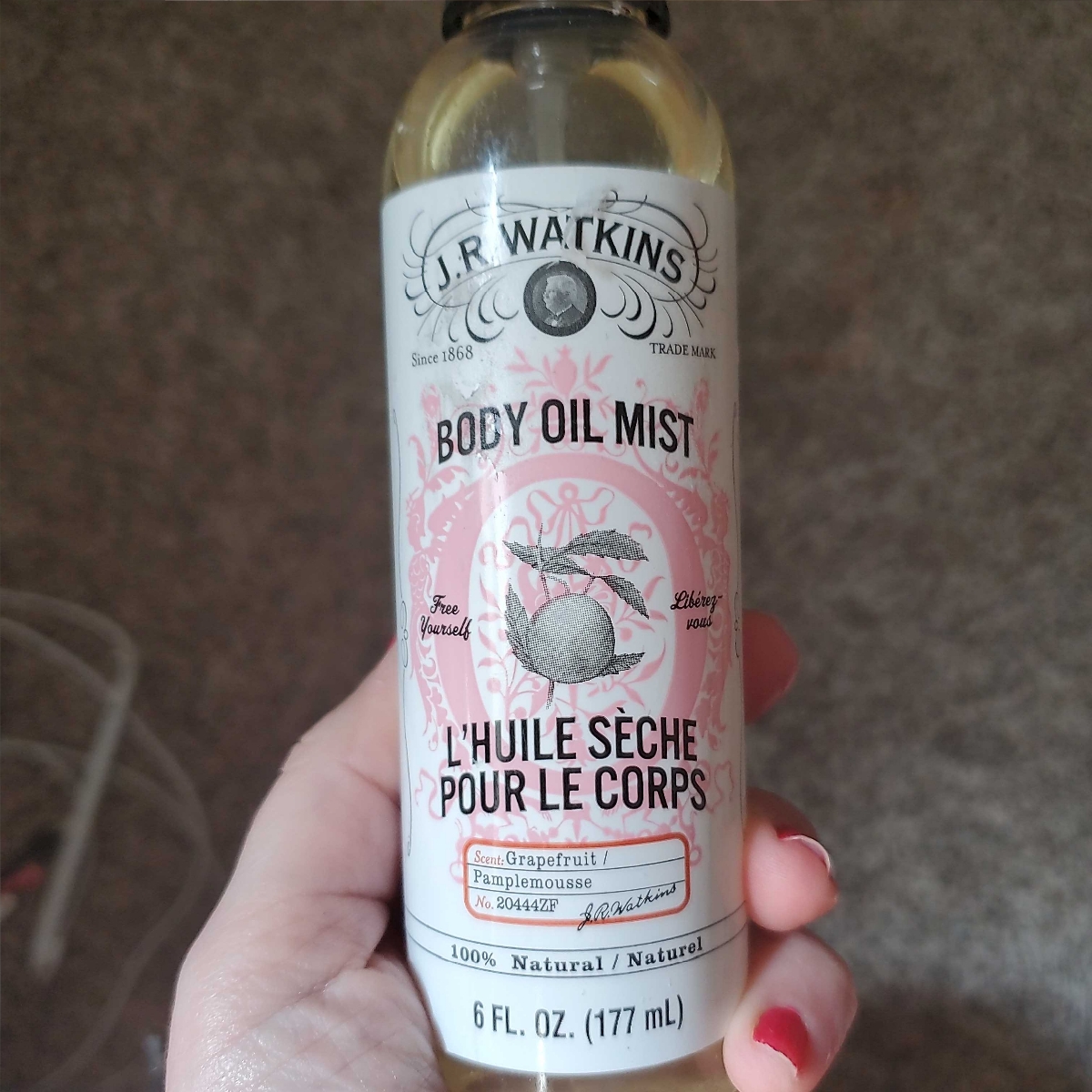 J.R. Watkins Body Oil Mist Reviews | abillion