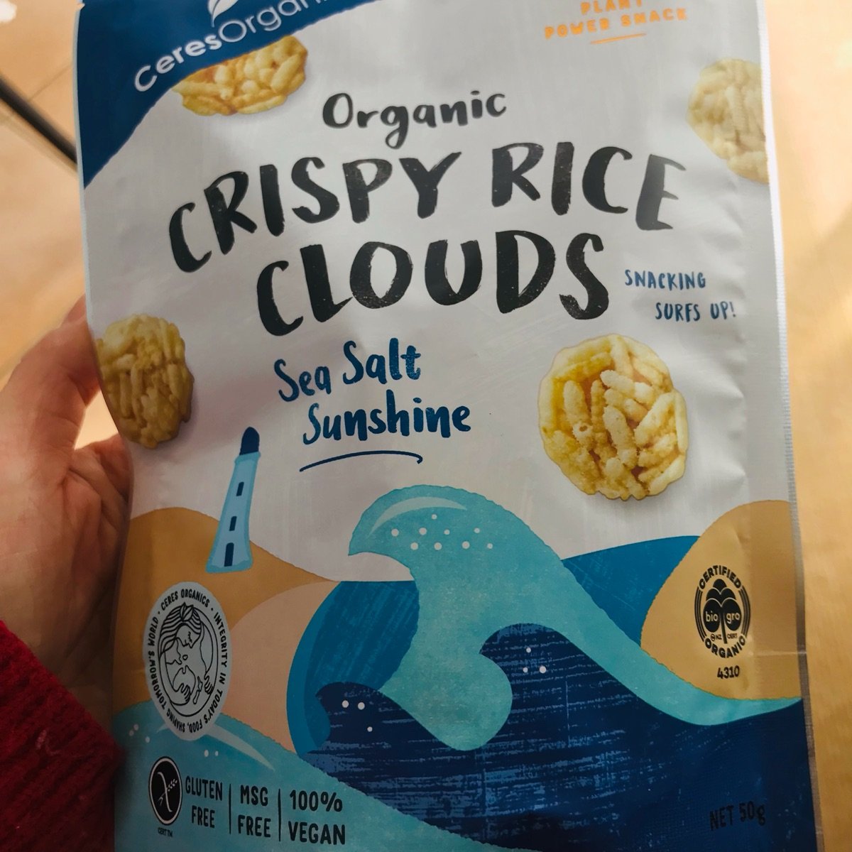 Crispy Rice Clouds Sea Salt from Ceresorganics - Vegan Product Reviews ...