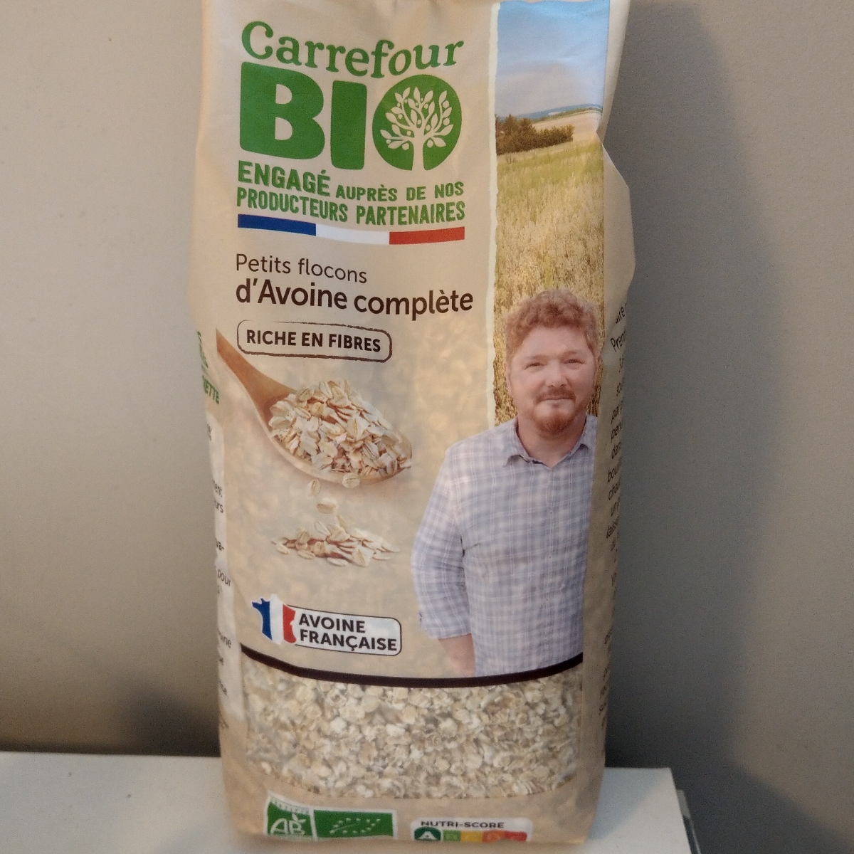 Petits flocons d'avoine complète from Carrefour Bio - Vegan Product ...