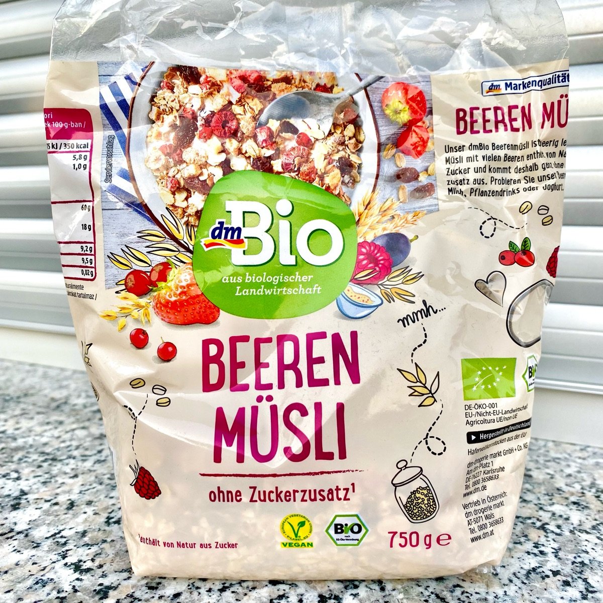 Beeren müsli from dmBio - Vegan Product Reviews & Ratings | abillion