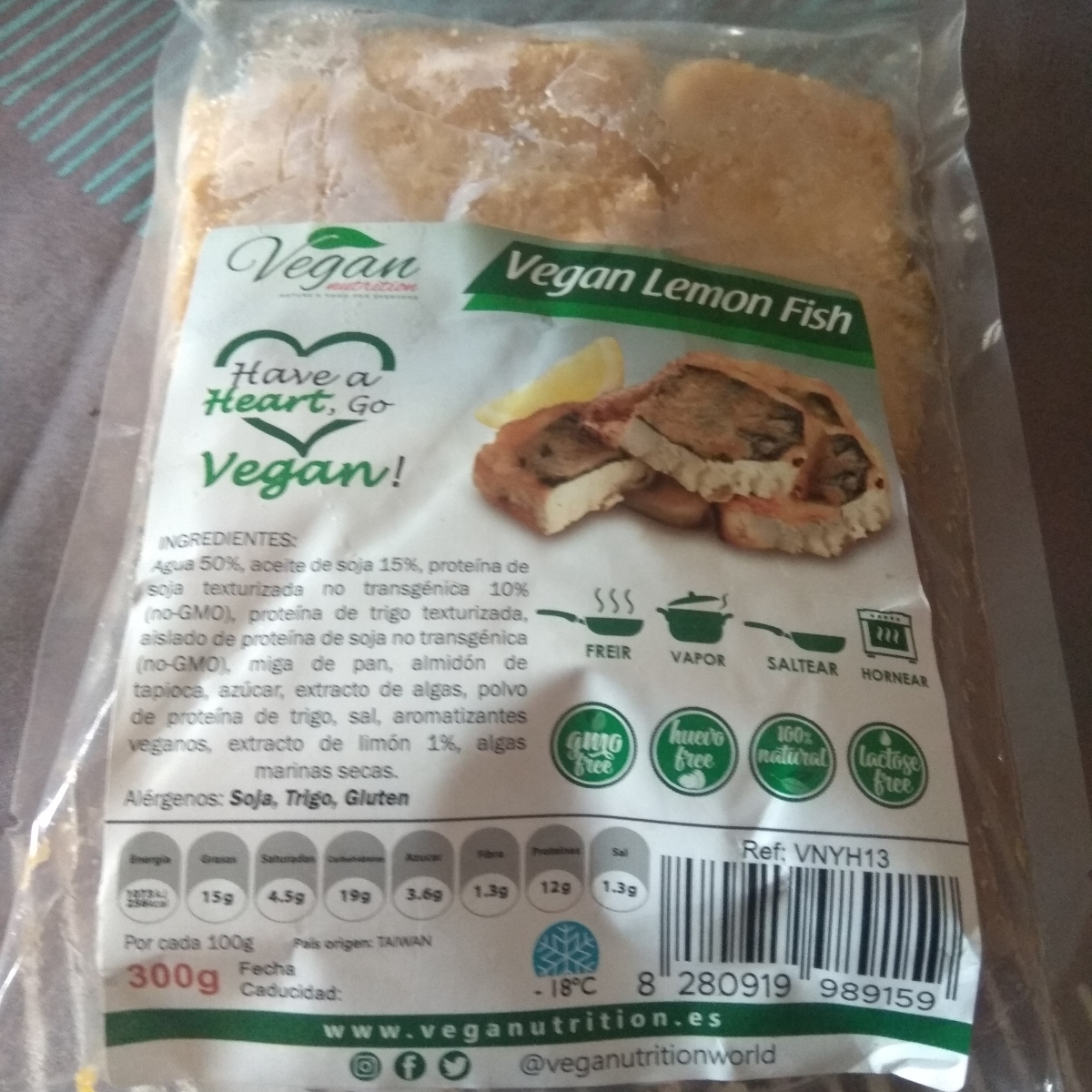 Vegan lemon Fish from Vegan Nutrition - Vegan Product Reviews & Ratings ...