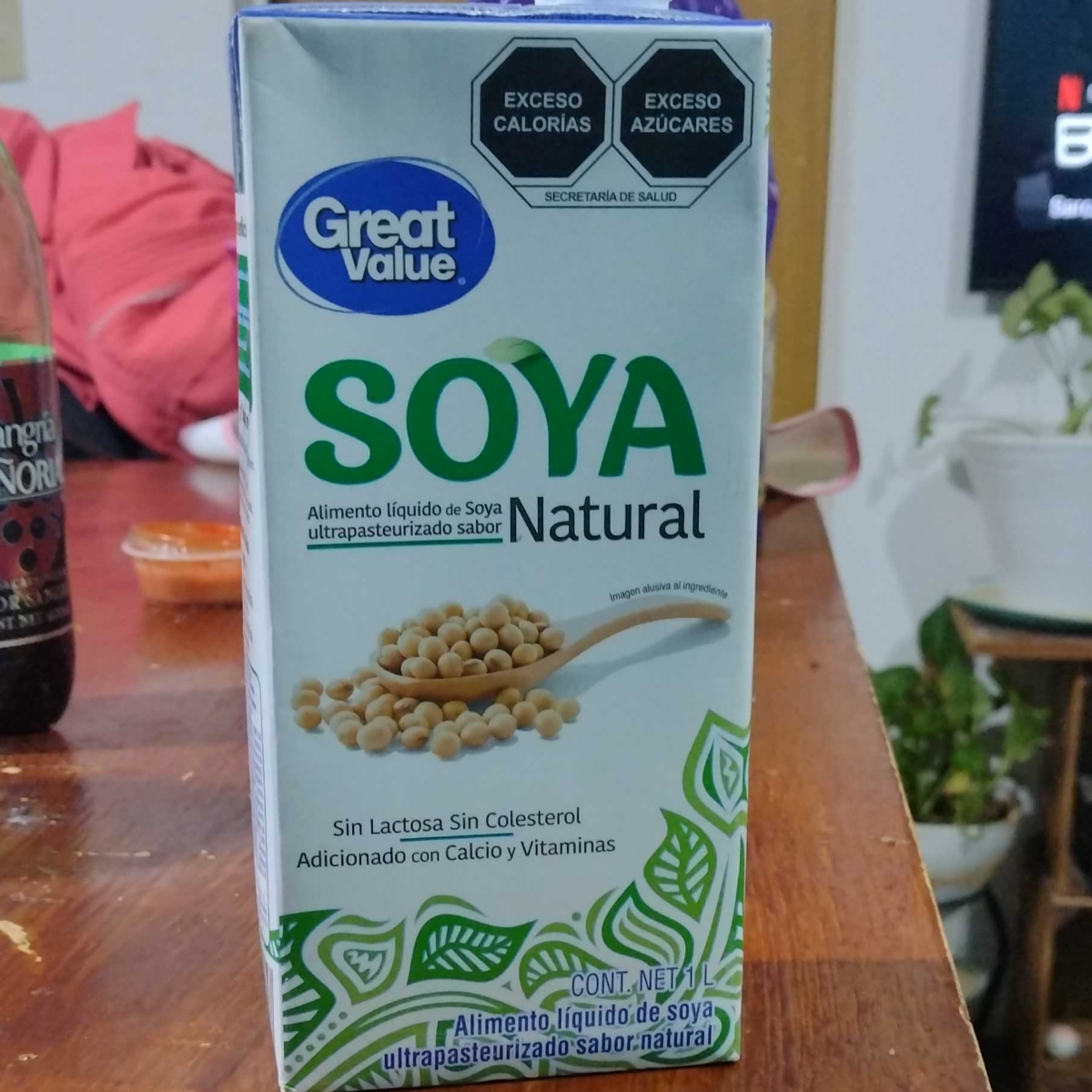Alimento Líquido De Soya Natural from Great Value - Vegan Product ...