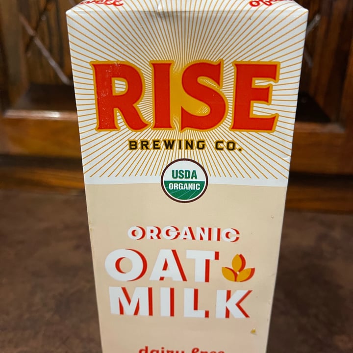 Rise brewing co . Organic Oat Milk Review | abillion