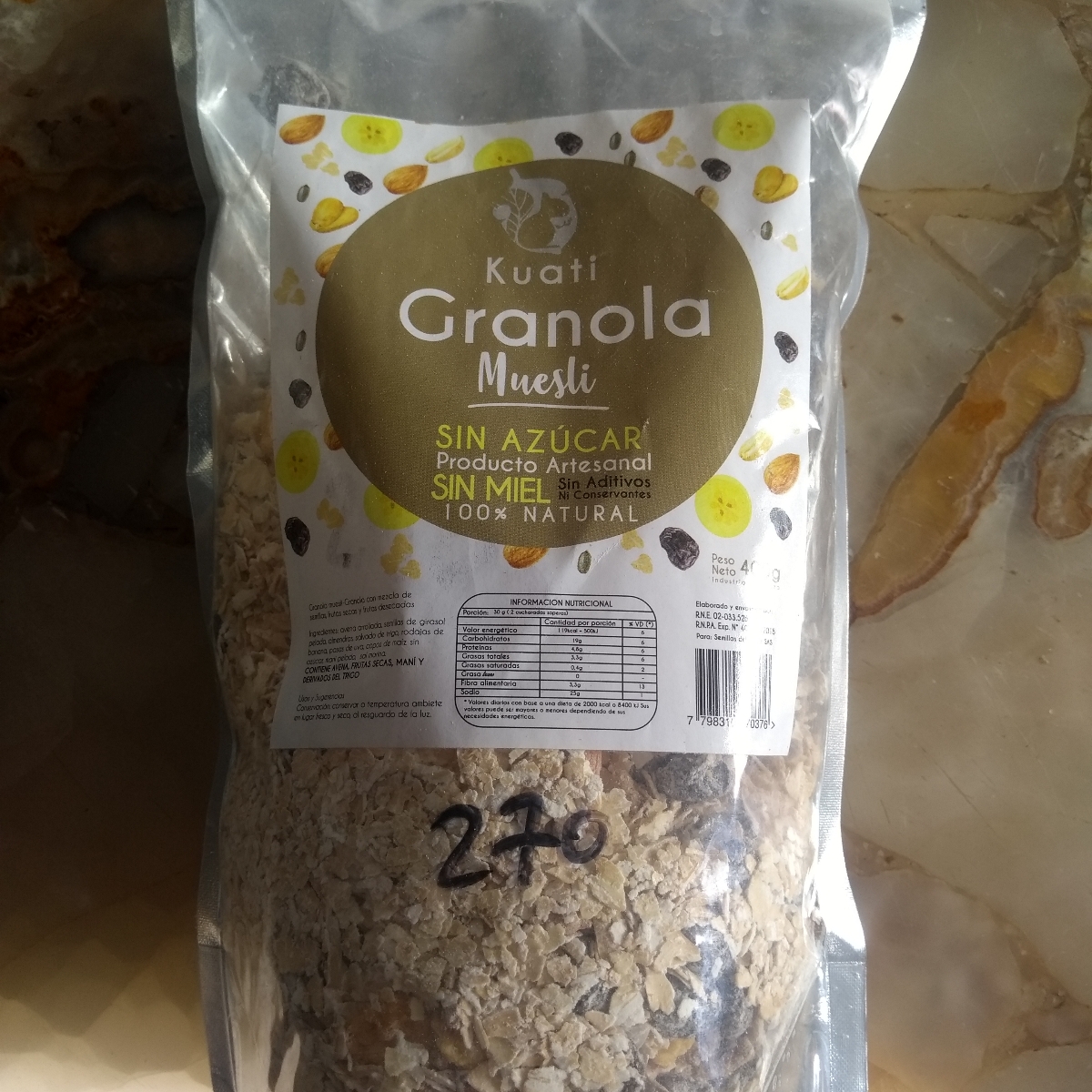 Granola Muesli from Kuati - Vegan Product Reviews & Ratings | abillion
