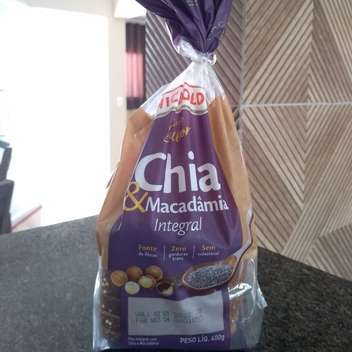 Wickbold Pão De Forma Integral WICKBOLD Grão Sabor Chia E Macadâmia ...