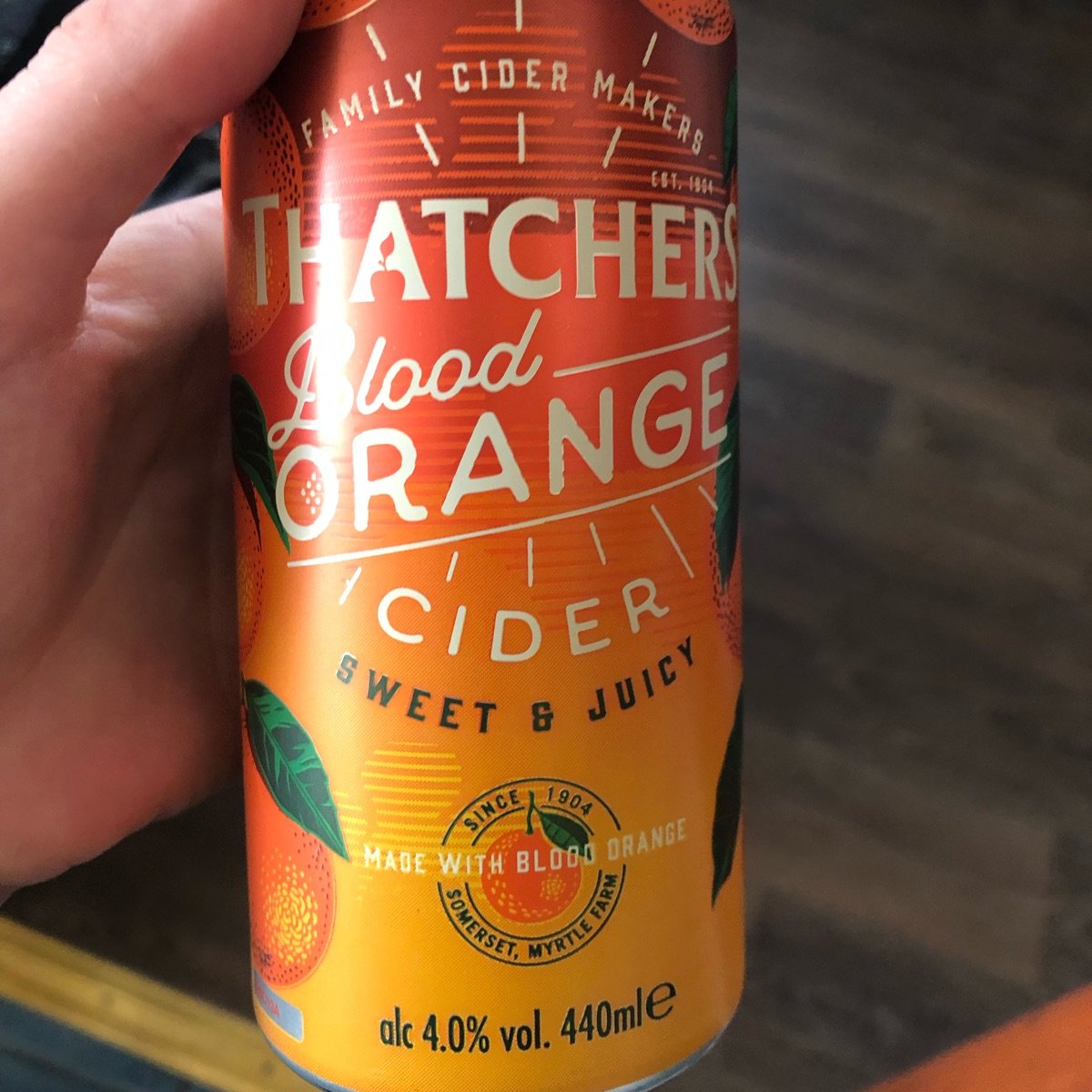 Blood orange cider from Thatchers - Vegan Product Reviews & Ratings ...