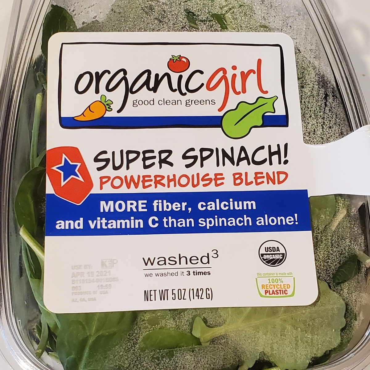 Organic Girl Organic spinach Reviews | abillion