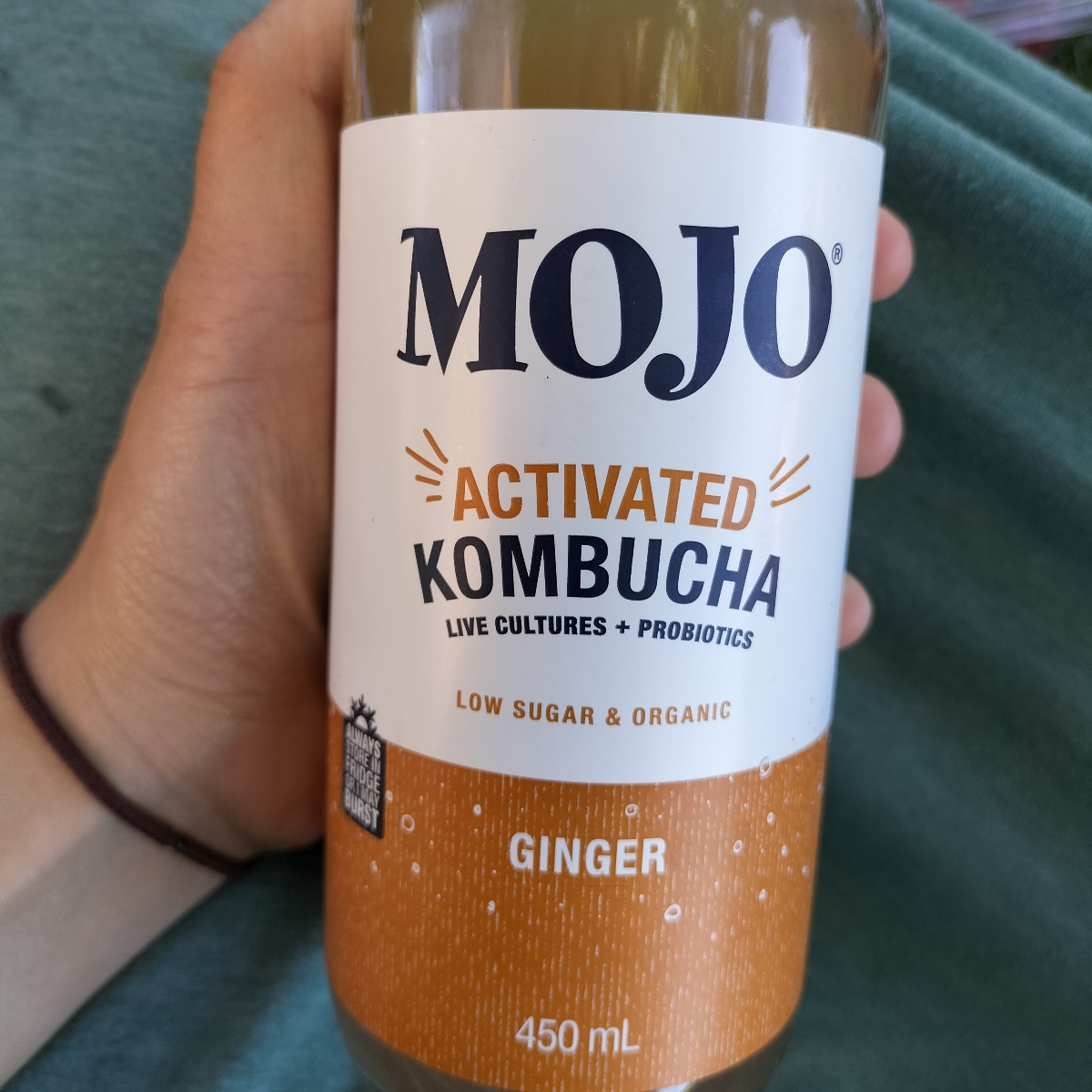 Activated Kombucha Ginger from Mojo - Vegan Product Reviews & Ratings ...