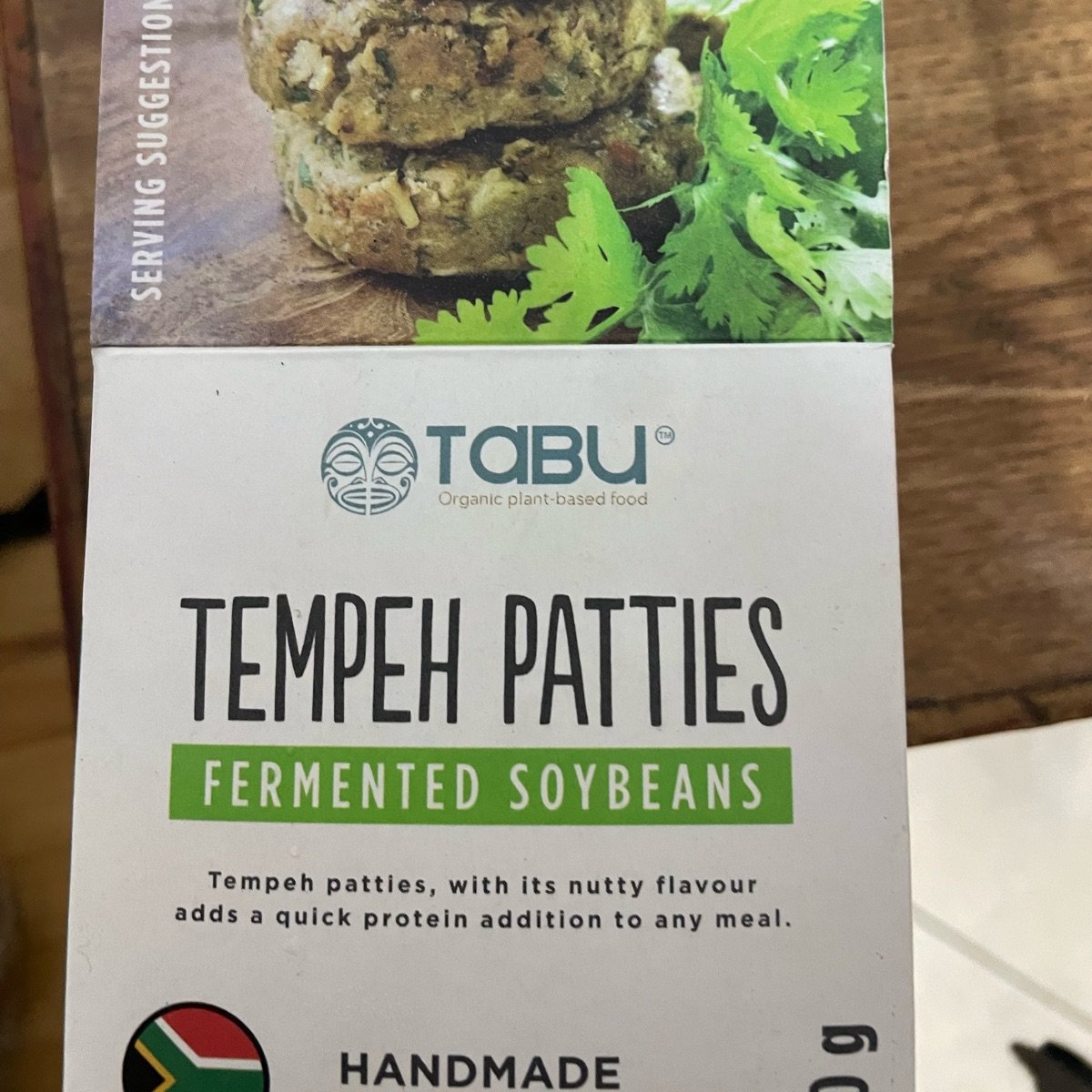 Tempeh patties from Tabu - Vegan Product Reviews & Ratings | abillion