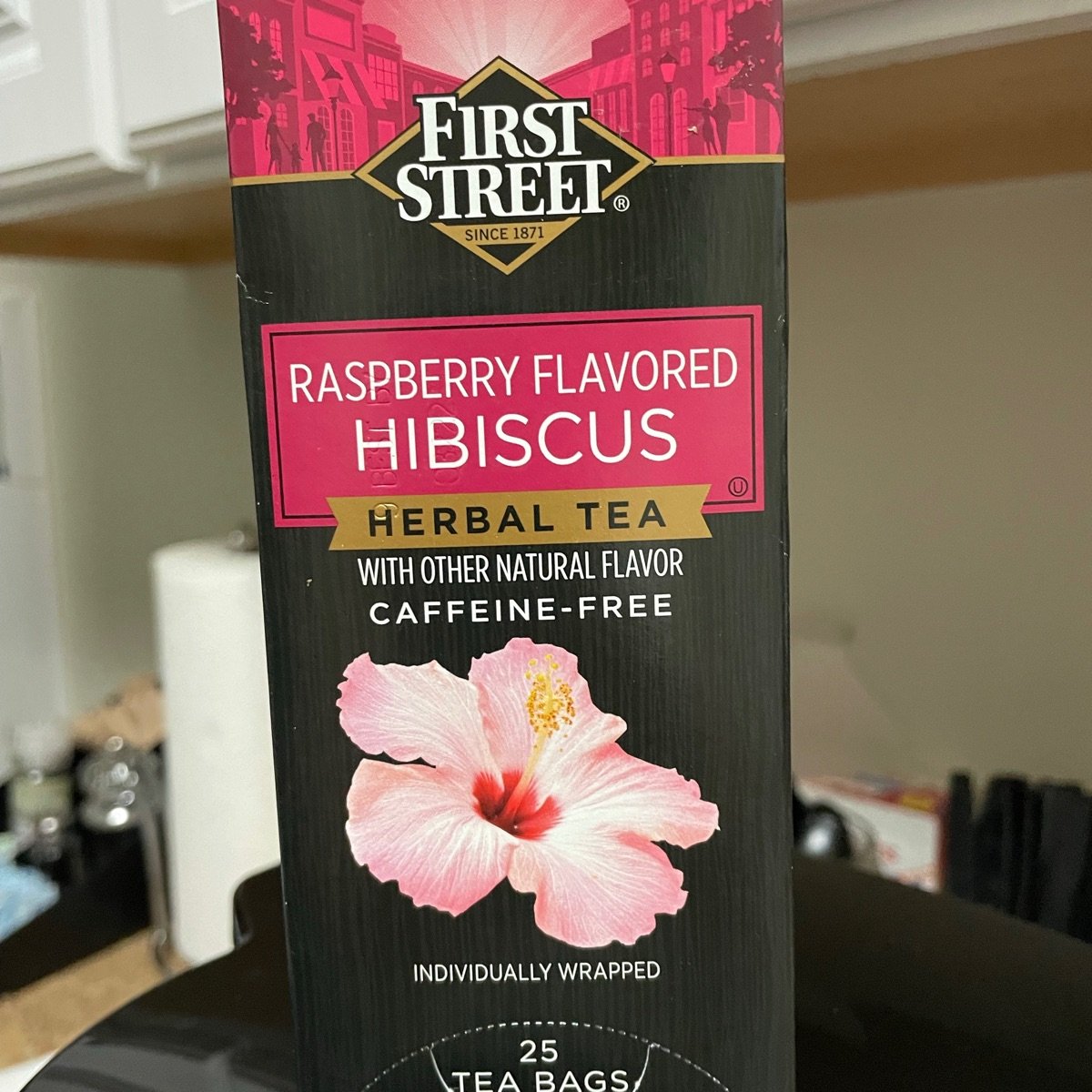 Raspberry Hibiscus herbal tea from First street - Vegan Product Reviews ...