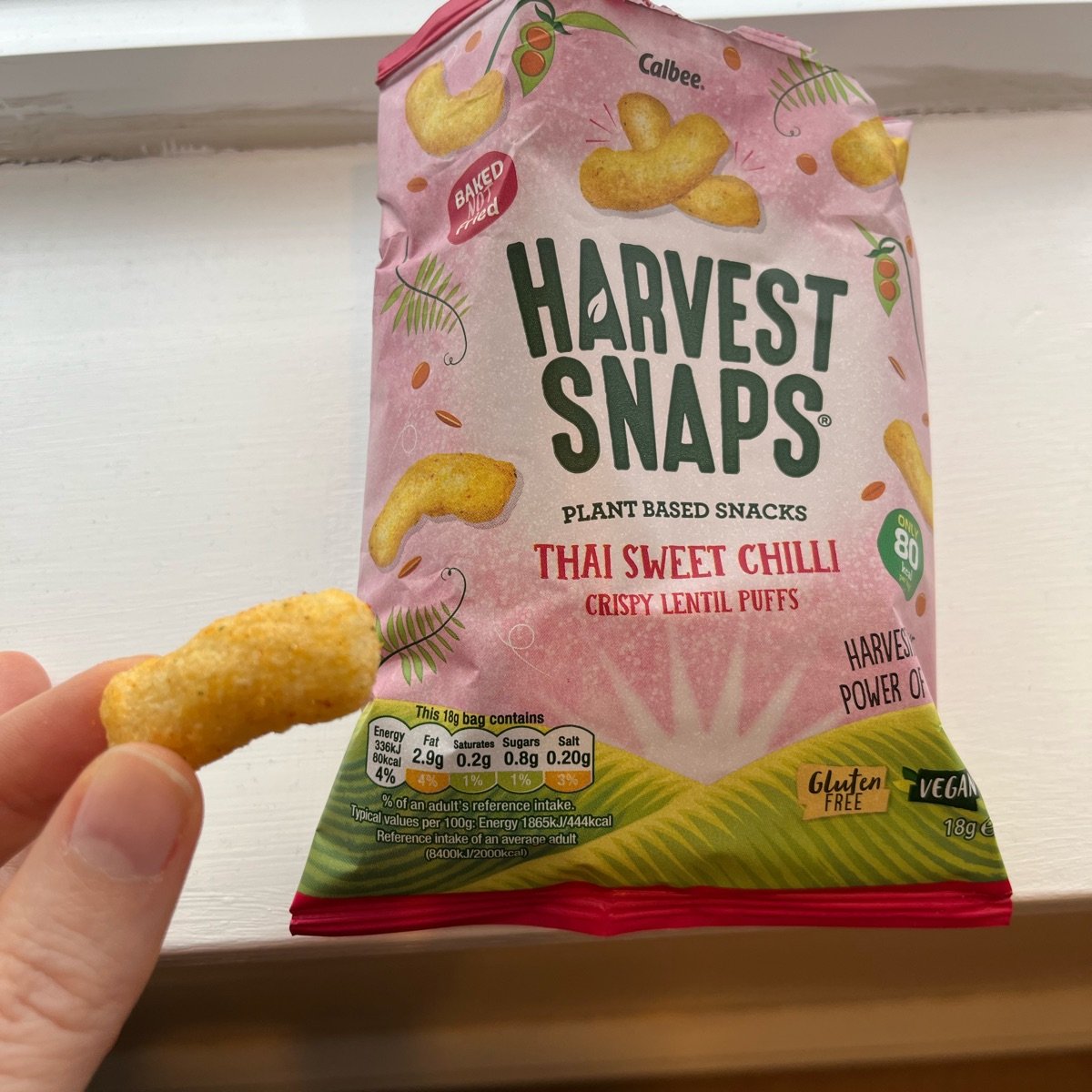Thai Sweet Chilli Lentil Puffs from Harvest Snaps - Vegan Product ...