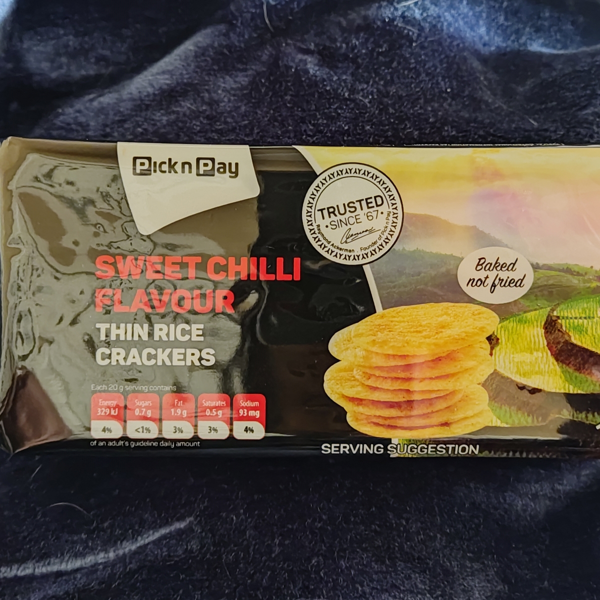 Sweet Chilli Thin Rice Crackers from Pick n Pay - Vegan Product Reviews ...