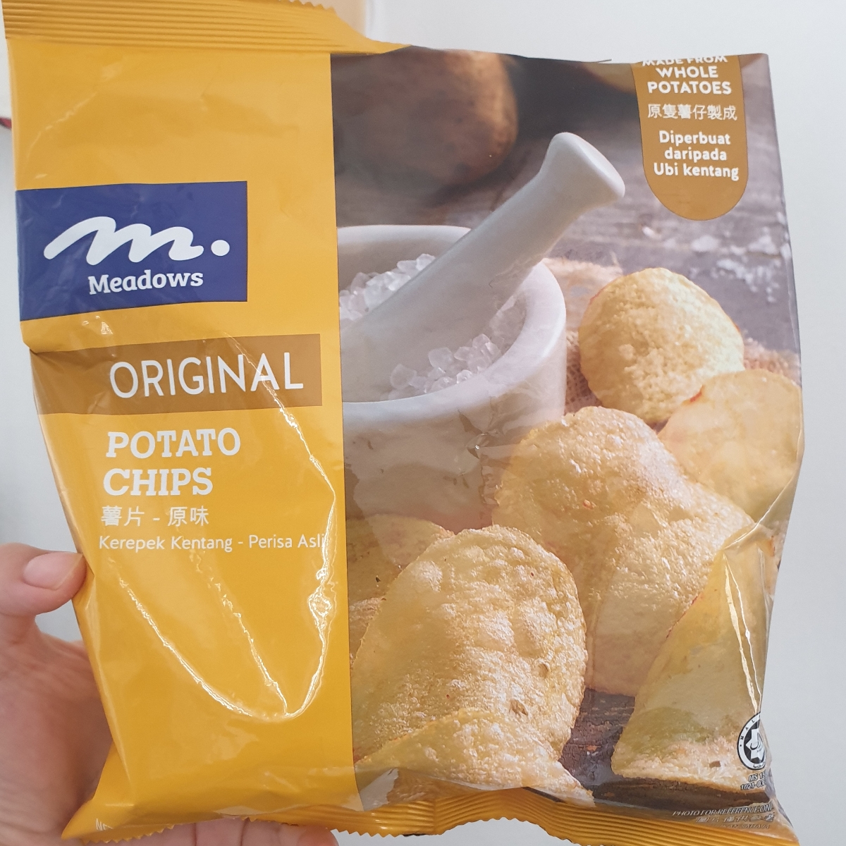 Original Potato Chips from Meadows - Vegan Product Reviews & Ratings ...
