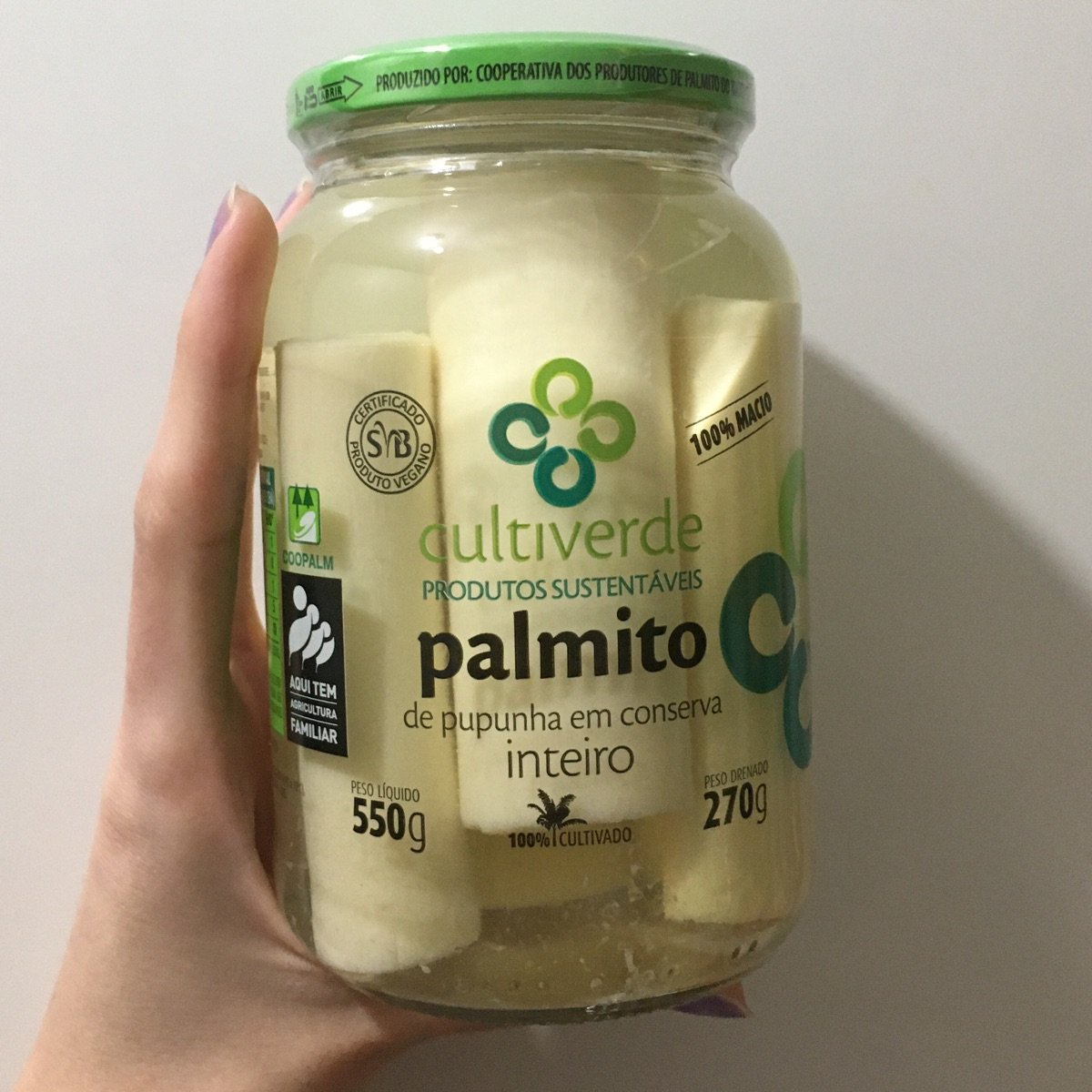 Palmito from Cultiverde - Vegan Product Reviews & Ratings | abillion