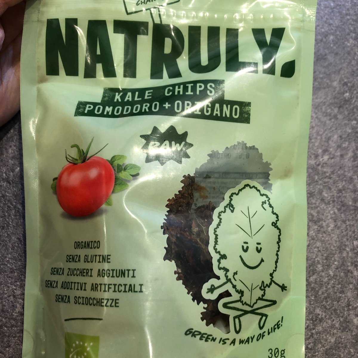Kale chips from Natruly - Vegan Product Reviews & Ratings | abillion
