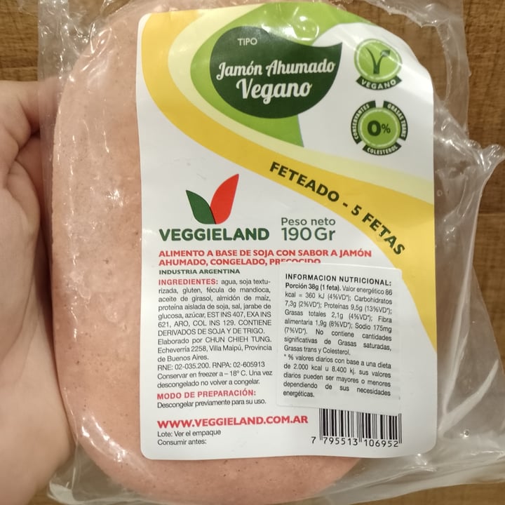 Veggieland Jamón Ahumado Vegano Feteado Review | abillion